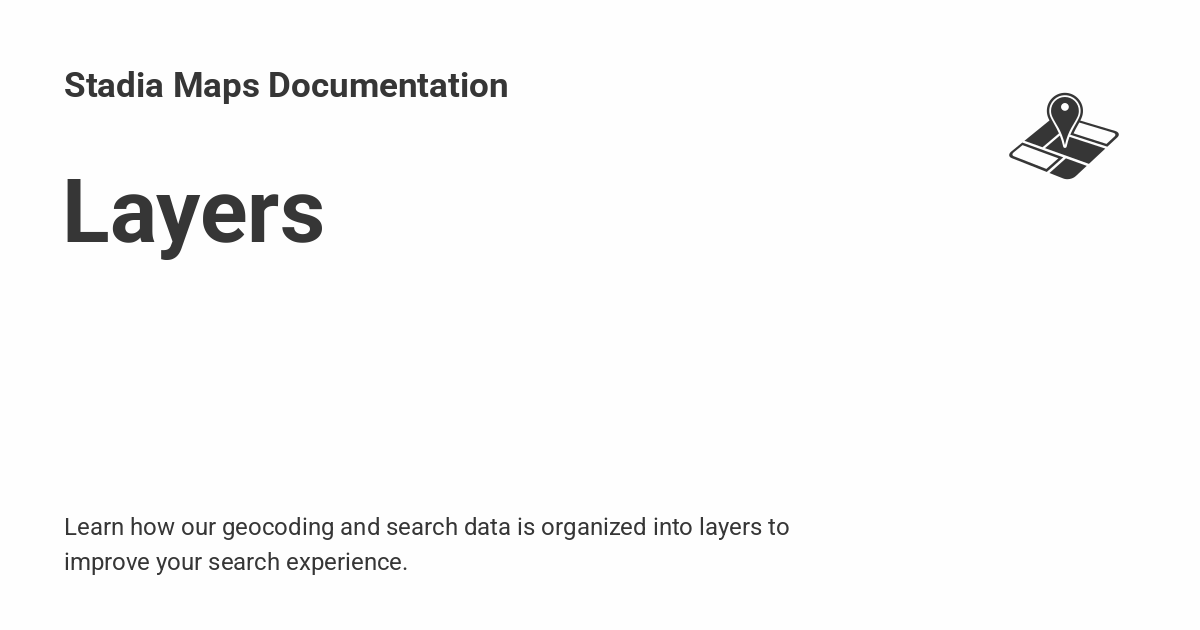 Layers - Stadia Maps Documentation